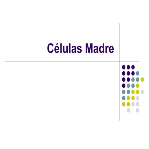 Células Madre [Stem Cells] | PPTX