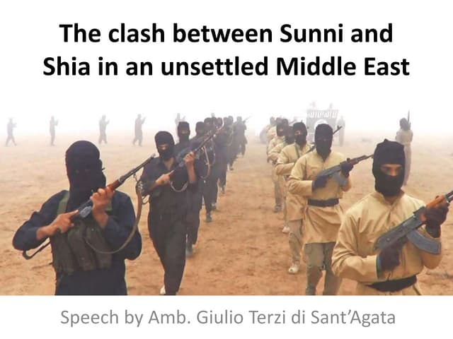 The Sunni-Shiite conflict