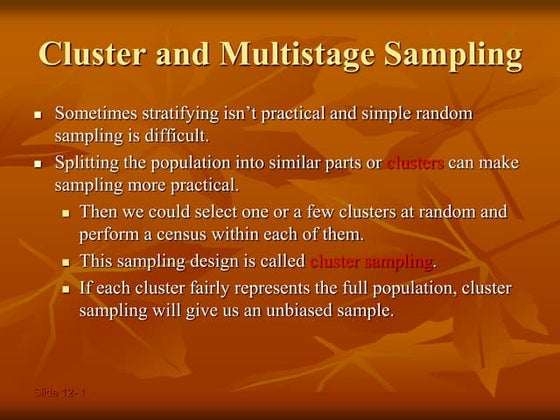Simple random sampling | PPTX