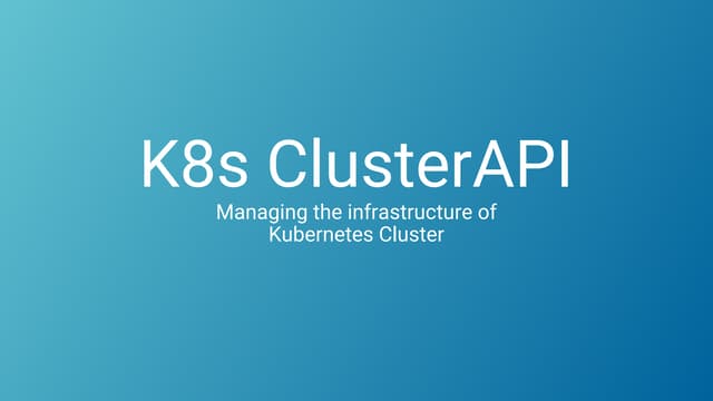 Cluster Api Devopscon Berlin Pdf