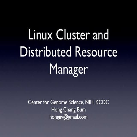 Cluster Drm | PDF