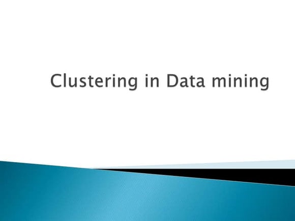 Grid Based Method And Model Based Clustering Method Ppt 7660