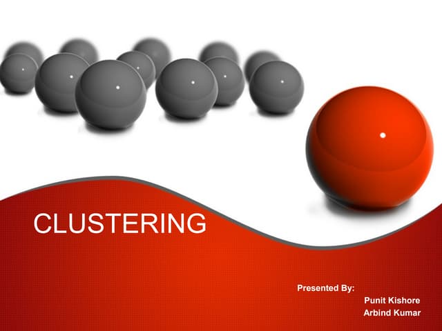 Data Mining Technique Clustering On Bank Data Set Ppt 9918