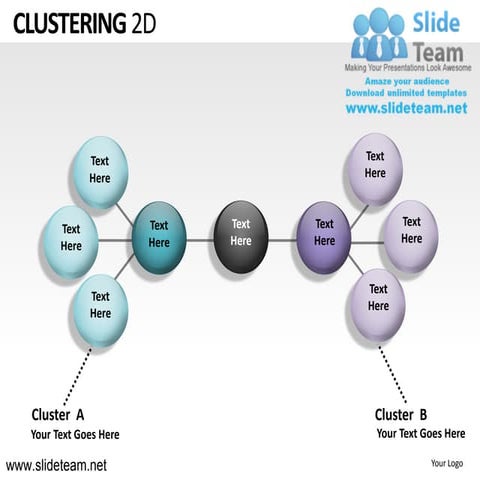 Clustering 3d powerpoint ppt templates. | PDF