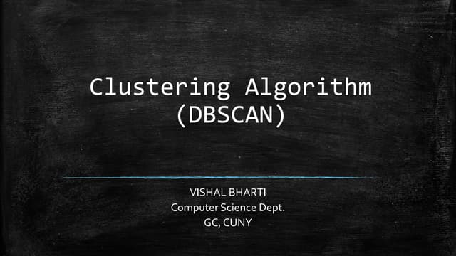Clustering Algorithm By Vishalpdf