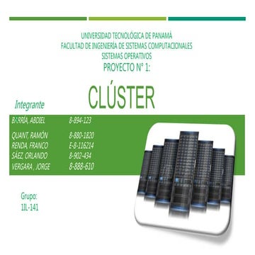 Clusters | PPTX