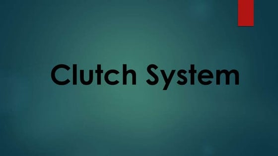 Automotive starting system. | PPT