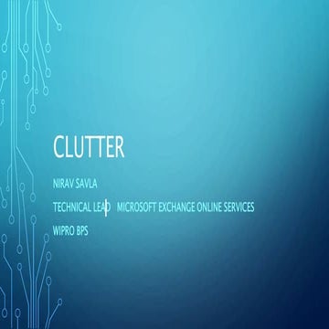 Clutter | PPT