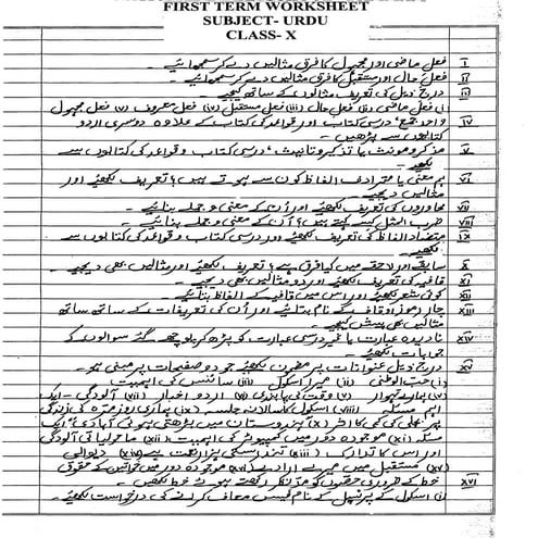 urdu paper | PDF
