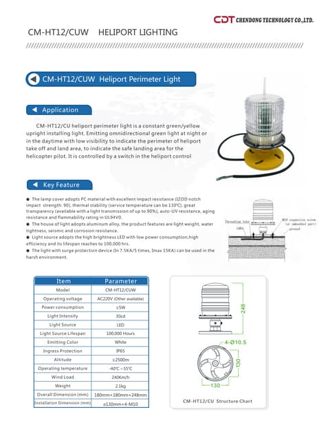 CM-HT12-F Lit Wind Cones/Wind Direction Indicators/Internally ...