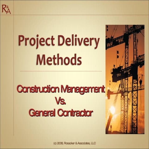 Cm Vs Gc Delivery Comparison | PPT