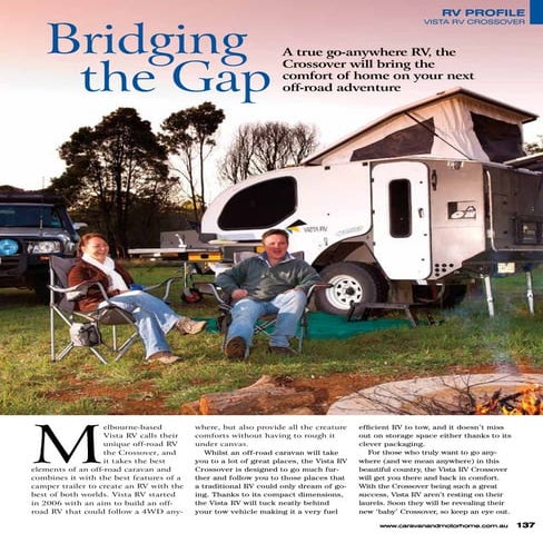 Cm161 137 140 RV Profile Vista | PDF