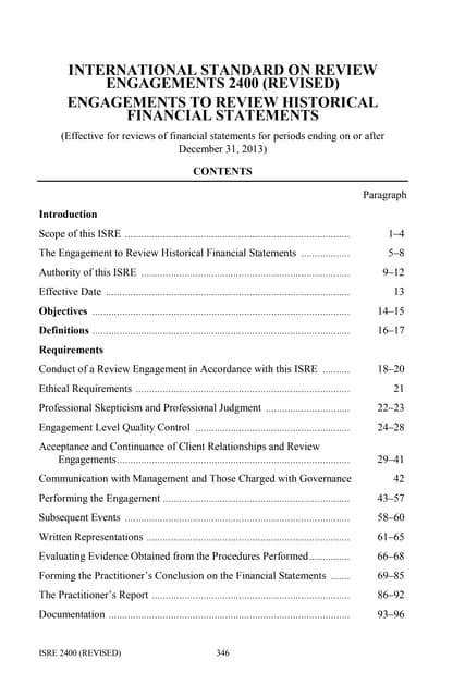 B013 2010-iaasb-handbook-isae-3400 | PDF