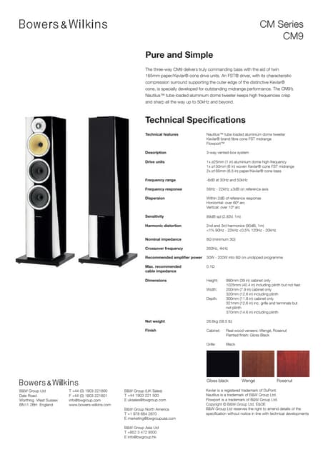 Cm8 white fiche produit | PDF