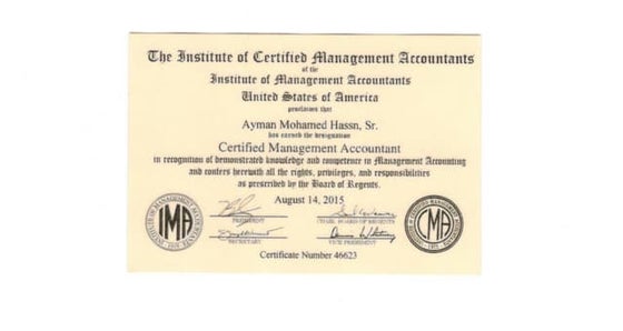 ACMA Certificate | PDF