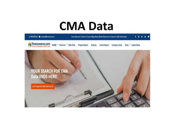 CMA Data | PPT