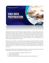 CMA Data | PPTX
