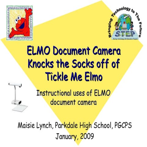 Using an elmo document camera in the classroom powerpoint | PPTX
