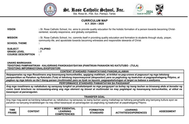 CURRICULUM MAP Filipino 8.docx