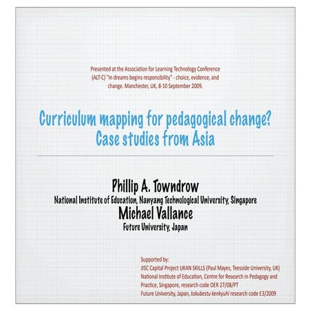 Curriculum mapping | PDF | Professional School | Postgraduate Education