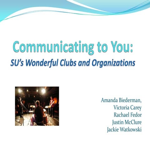 CMAT 101 Clubs | PPT