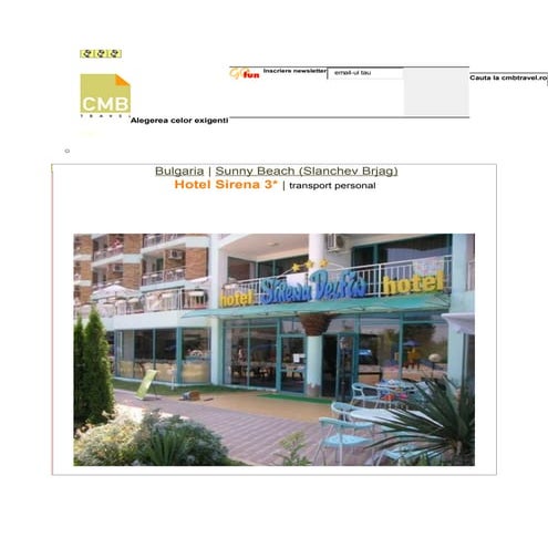 Cmb travel europa | DOC