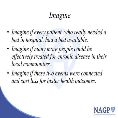 Dr. Conor McGee, National President, NAGP | PPT