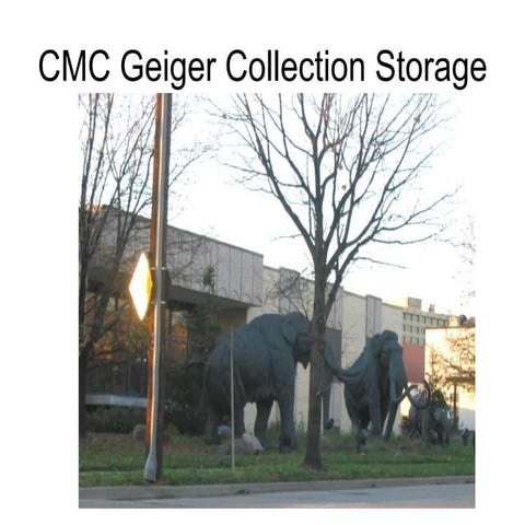 Museum collection storage- Cincinnati History Museum Ctr, Geiger ...