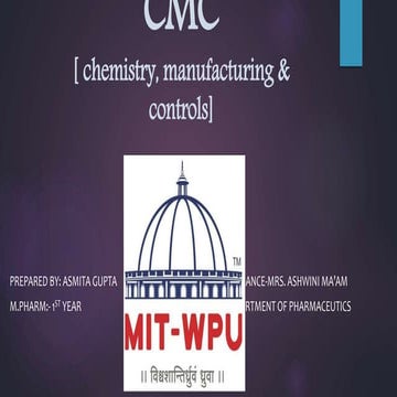 Regulatory dossier preparation and submission as per CTD format | PPTX