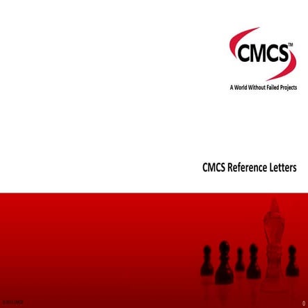 CMCS Reference Letters | PDF