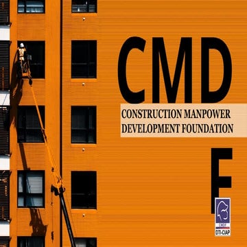 Construction Manpower Development Foundation (CMDF) Programs and ...