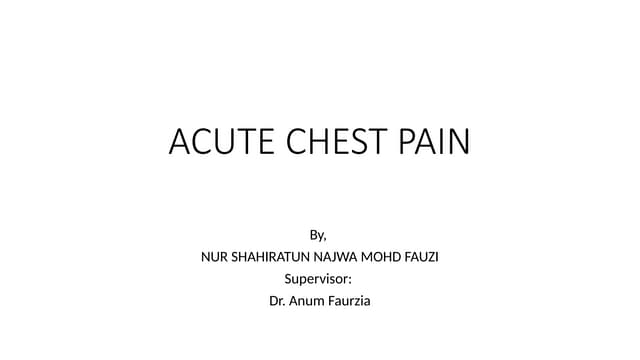 Acute Coronary Syndrome presentation and management.pptx