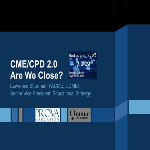 CME 2.0 Are We Close | PPT