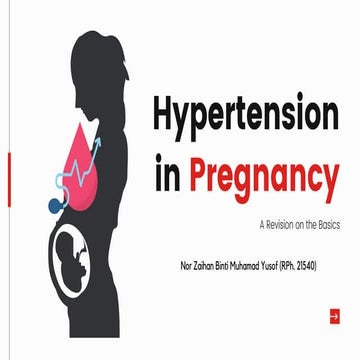 CME Hypertension in Pregnancy & Management | PDF
