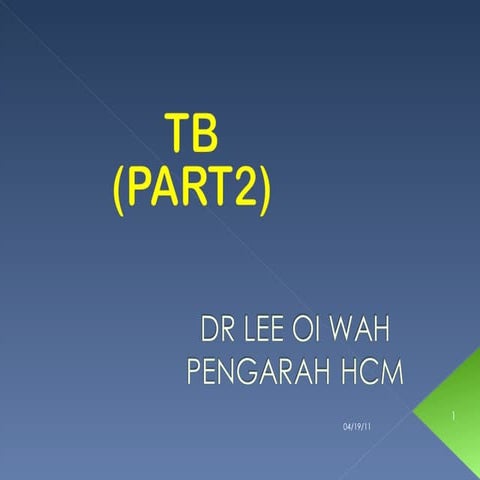 Cme Tb 2 Ppt