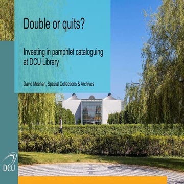 Diversifying Dewey: Changing the DDC23 To Better Represent Irish ...