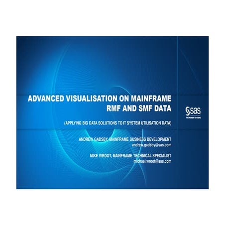 Visualisation and forecasting on IT capacity planning data | PPT