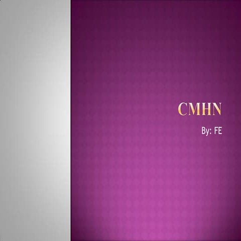 CMHN | PPTX