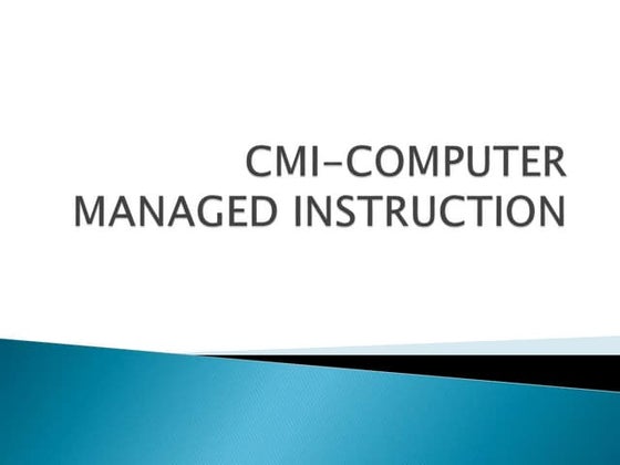 Cmi tour | PPT