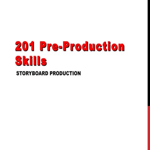 APMP Foundation: Storyboard Development | PPTX