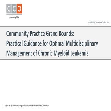 CML management and TKIs benefits across risk scores and patients ...