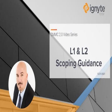 CMMC 2.0 I L1 & L2 Scoping Guidance Explained | PDF | Defense Industry ...