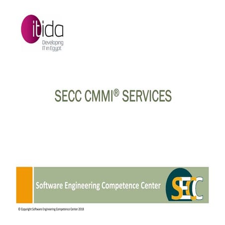 CMMI services presentation -SECC | PDF