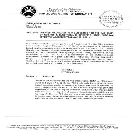 Cmo 88-s.-2017-bs-electrical-engineering | PDF