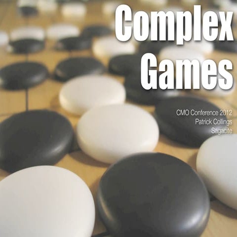 Complex Games | Patrick Collings 2012 | PDF | Strategy Video Games ...