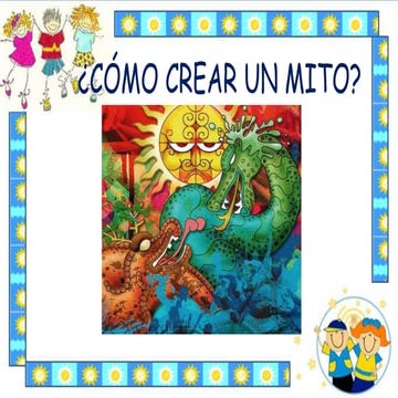 Cómo crear un mito | PPTX