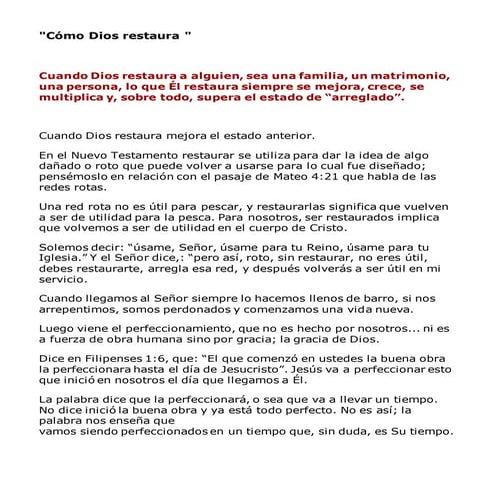 Cómo Dios restaura.docx