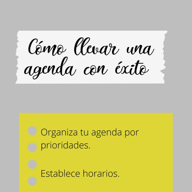 Cómo llevar una agenda con éxito.pdf