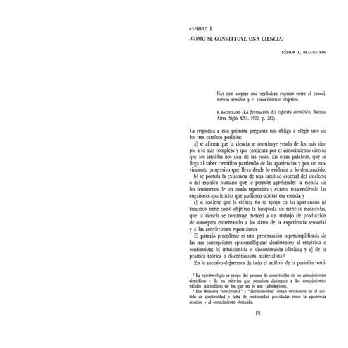 ¿Cómo se constituye una ciencia? | PDF