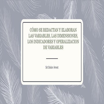 CÓMO SE REDACTAN Y ELABORAN LAS VARIABLES,.pptx